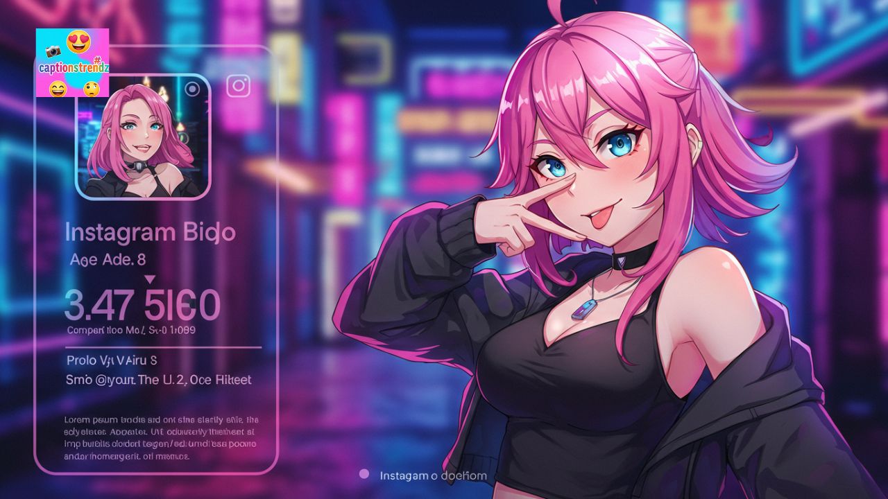 220+ Anime Bio for Instagram 2025: Cool, Stylish - captionstrendz.com